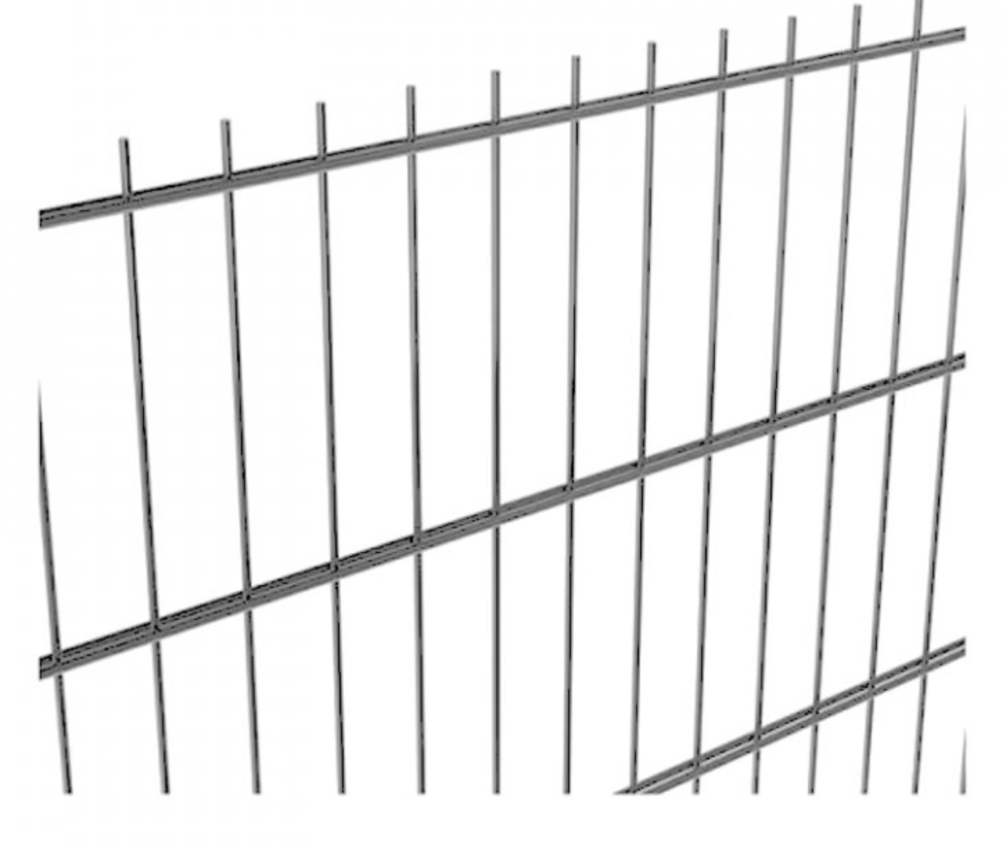 Panely zinkované ploché - 2D - ploty praha